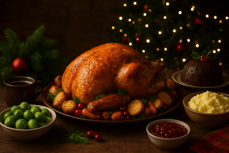Faye Boland, Our Christmas Turkey – DODGING THE RAIN